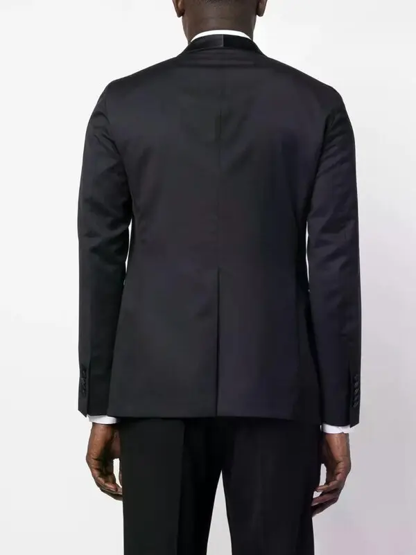 Tagliatore Virgin-wool Double-breasted Blazer