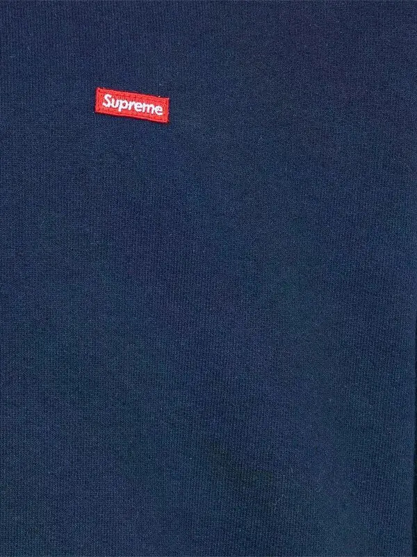 Supreme Small Box Logo Crewneck Sweatshirt - Blue