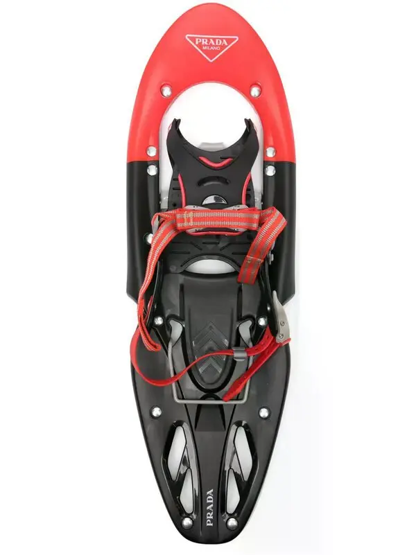 Prada Logo-print Colour-block Snowshoes - Black