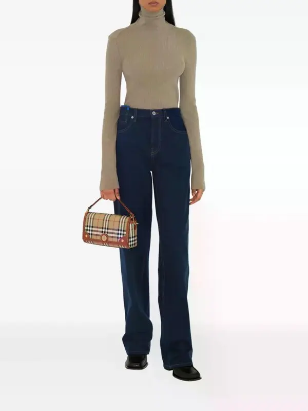 Burberry Note Tote Bag - Brown