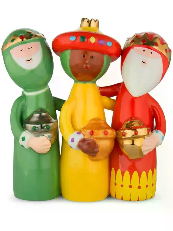 ALESSI Re Magi Porcelain Statues