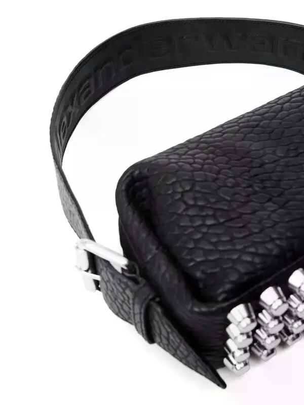 Alexander Wang Rocco Leather Shoulder Bag - Black