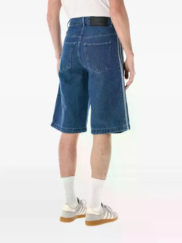 Adidas Wide-leg Denim Shorts