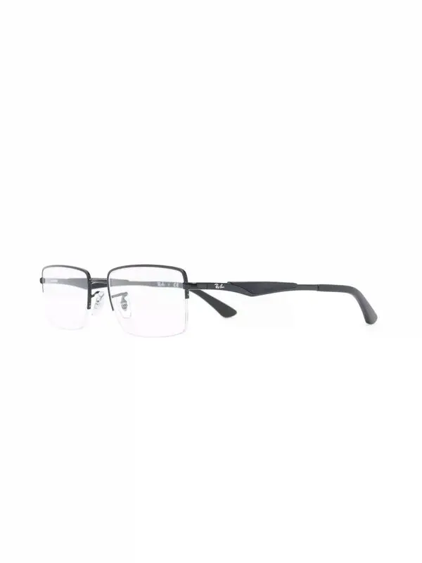 Ray-ban Matte-effect Rectangle-frame Glasses