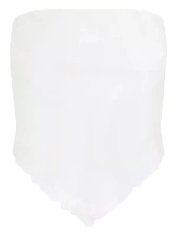Miu Miu Cotton Top - Neutrals