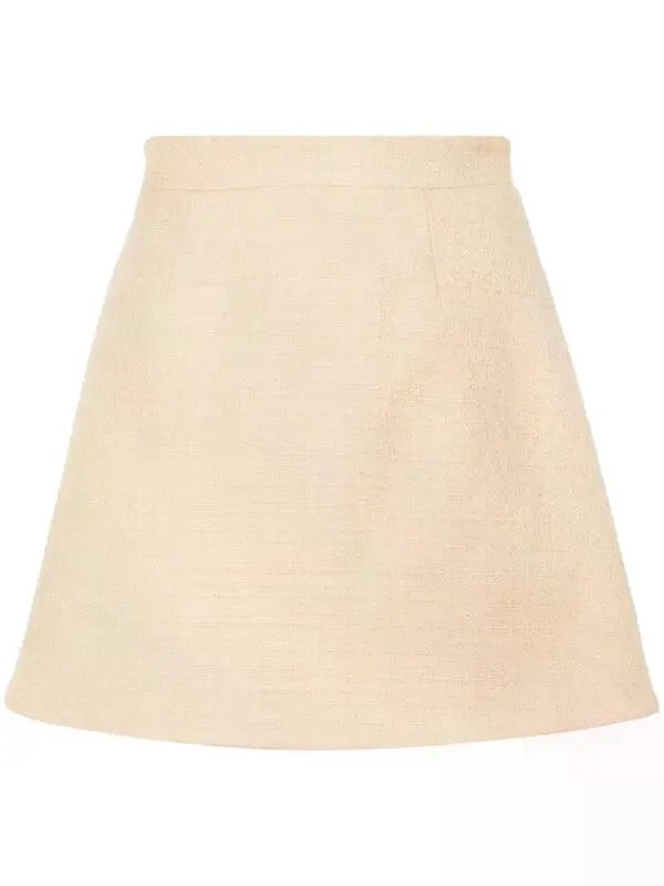PATOU Bouclé Mini Skirt
