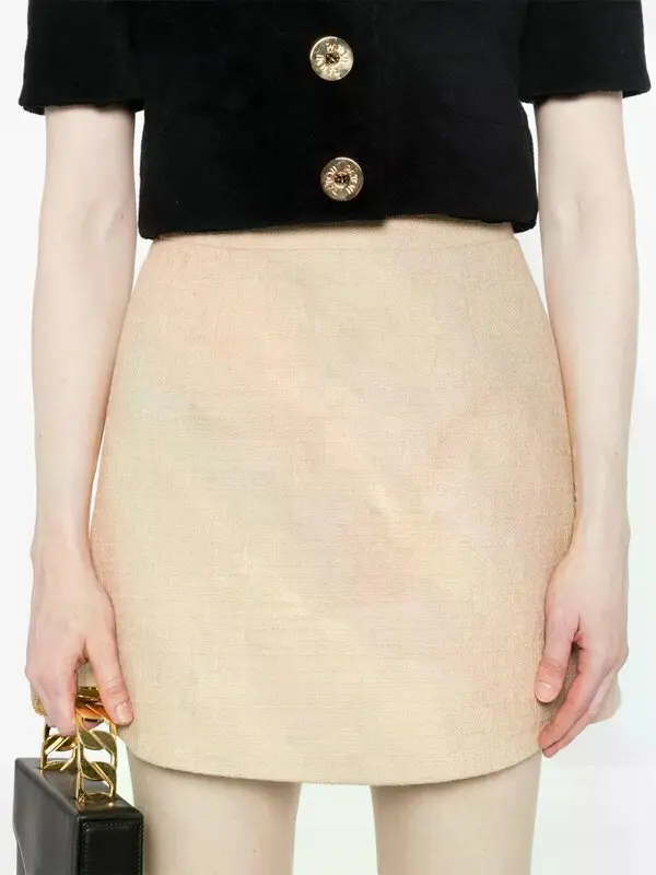 PATOU Bouclé Mini Skirt