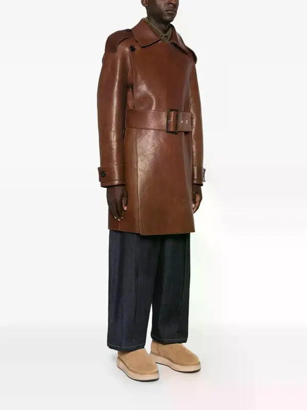 JW Anderson Leather Trench Coat