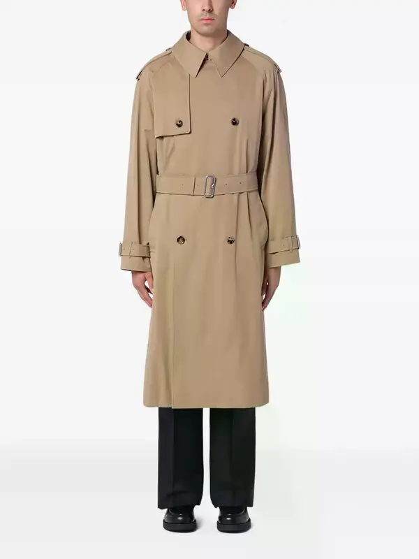 Burberry Gabardine-weave Trench Coat