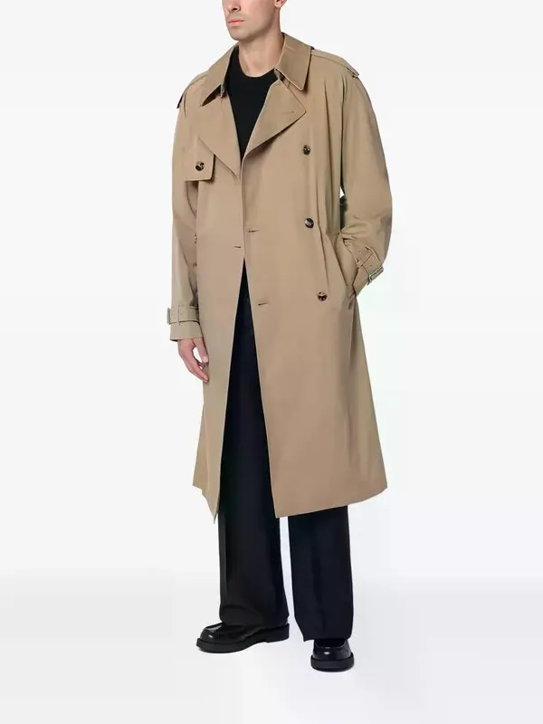 Burberry Gabardine-weave Trench Coat