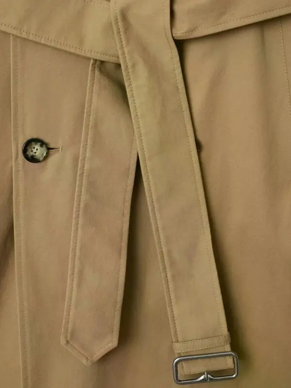 Burberry Gabardine-weave Trench Coat