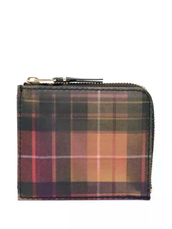 Comme Des Garçons Cdg Lenticular Holographic Wallet - Red