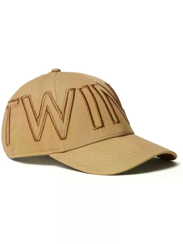 TWINSET Logo Cap - Neutrals