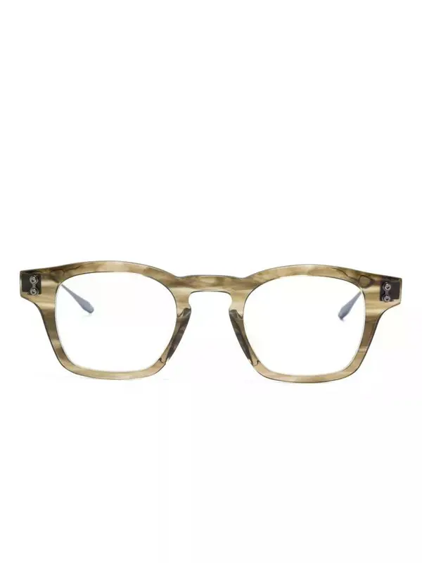 AKONI Wise Wayfarer-frame Glasses - Grey