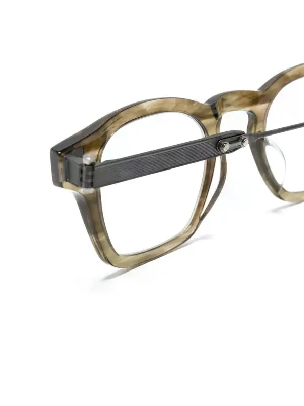 AKONI Wise Wayfarer-frame Glasses - Grey