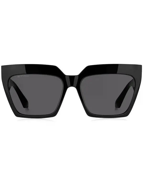 Etro Tailoring Cat-eye Sunglasses - Black