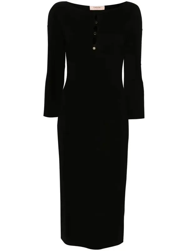 TWINSET Cut-out Knit Dress