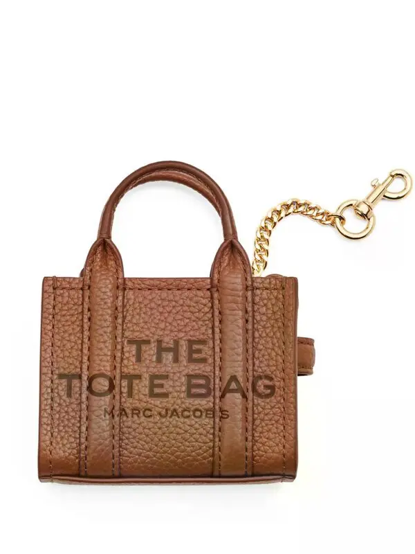 Marc Jacobs The Nano Tote Bag Charm - Brown