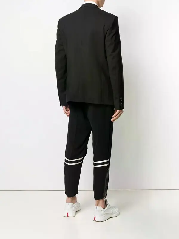LES HOMMES Fringed Detail Blazer