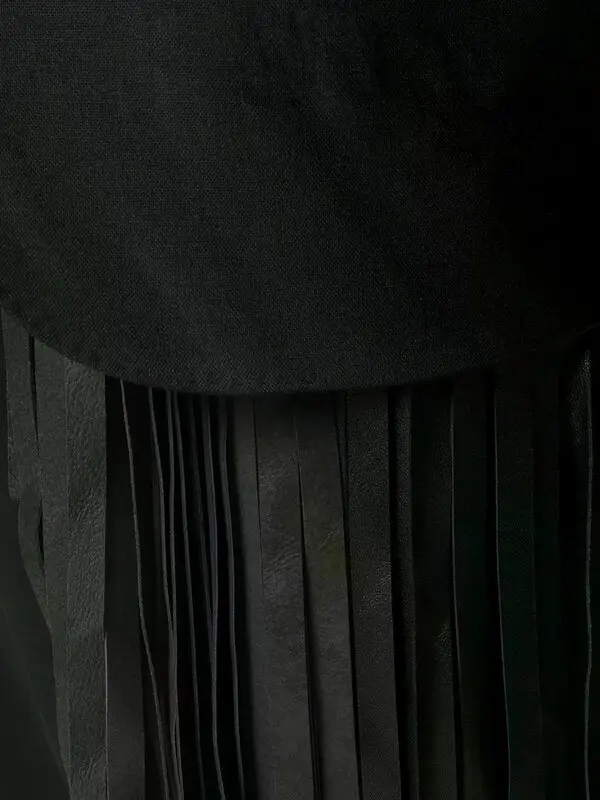 LES HOMMES Fringed Detail Blazer