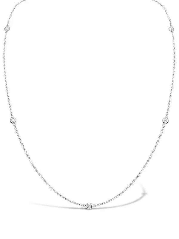 PRAGNELL 18kt White Gold Sundance Diamond Necklace - Silver