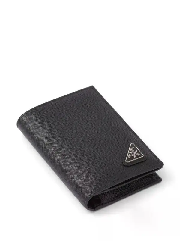 Prada Small Saffiano Leather Wallet - Black