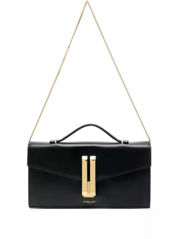DEMELLIER Vancouver Leather Tote Bag - Black