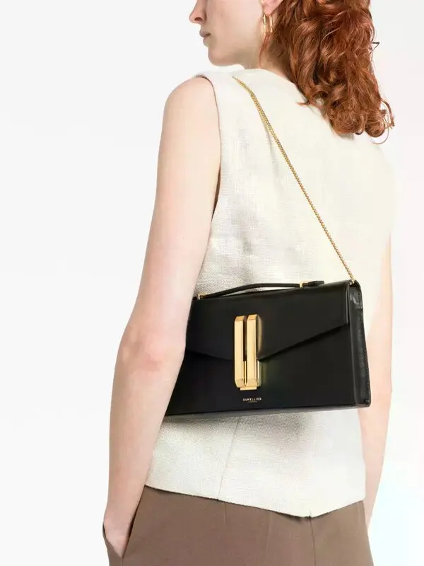 DEMELLIER Vancouver Leather Tote Bag - Black