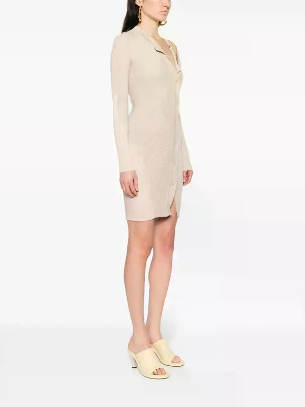 Jacquemus La Robe Maille Colin Dress - Neutrals