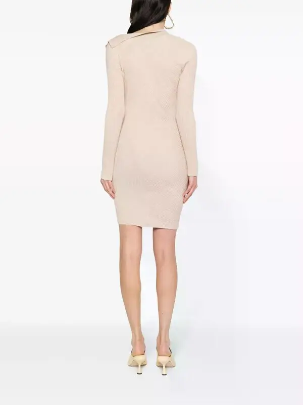 Jacquemus La Robe Maille Colin Dress - Neutrals