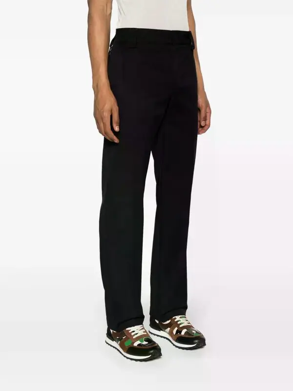 Valentino Garavani Rockstud Straight Tailored Trousers