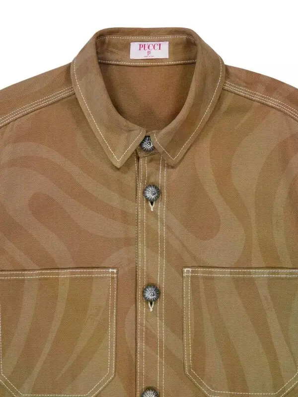 Emilio Pucci Printed Shirt Jacket