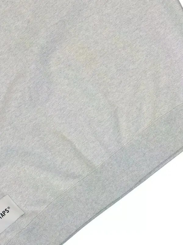 WTAPS Logo Print Cotton Sweatshirt
