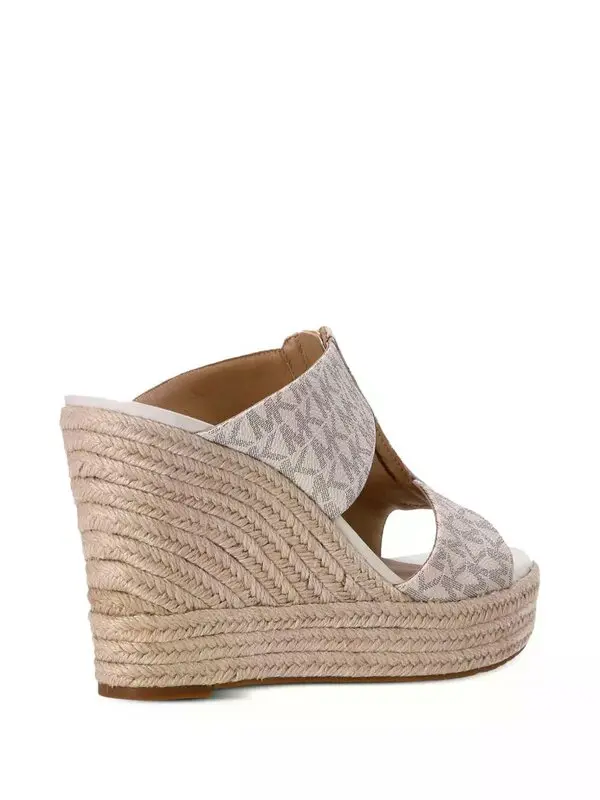 Michael Kors Bradley Leather Wedge Espadrilles