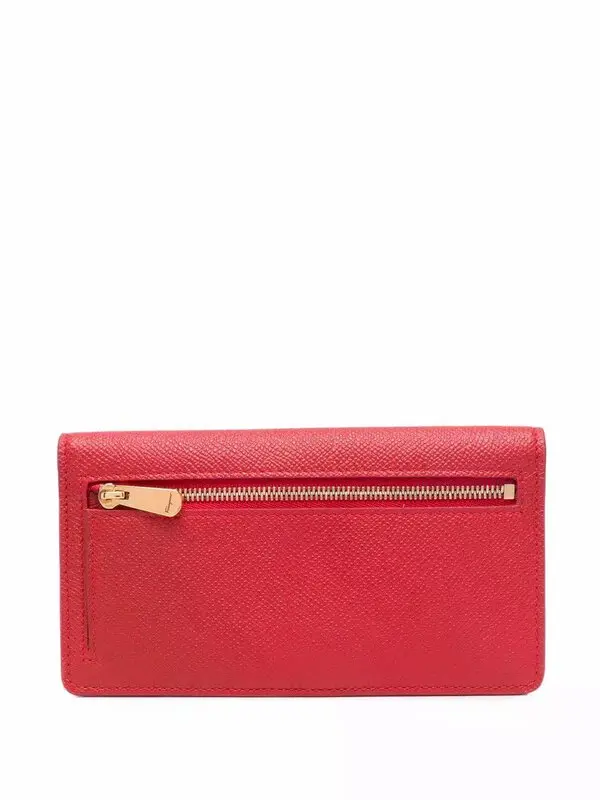 FERRAGAMO Gancini Long Leather Wallet