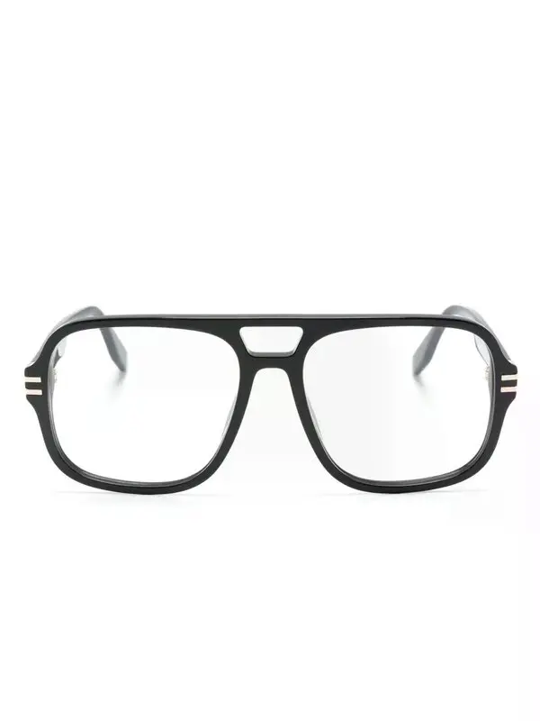 Marc Jacobs Pilot-frame Glasses - Black