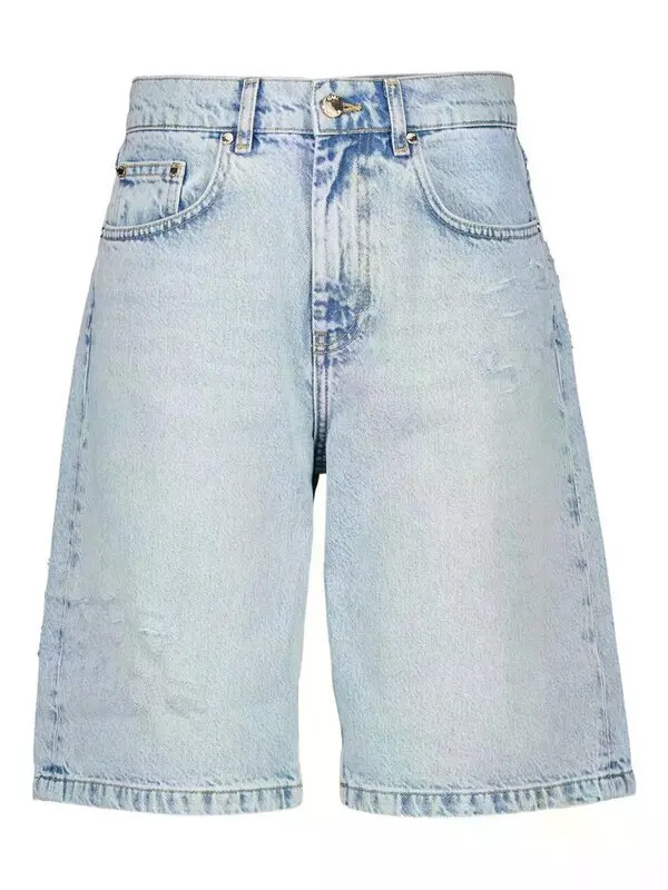 Casablanca Distressed Denim Shorts