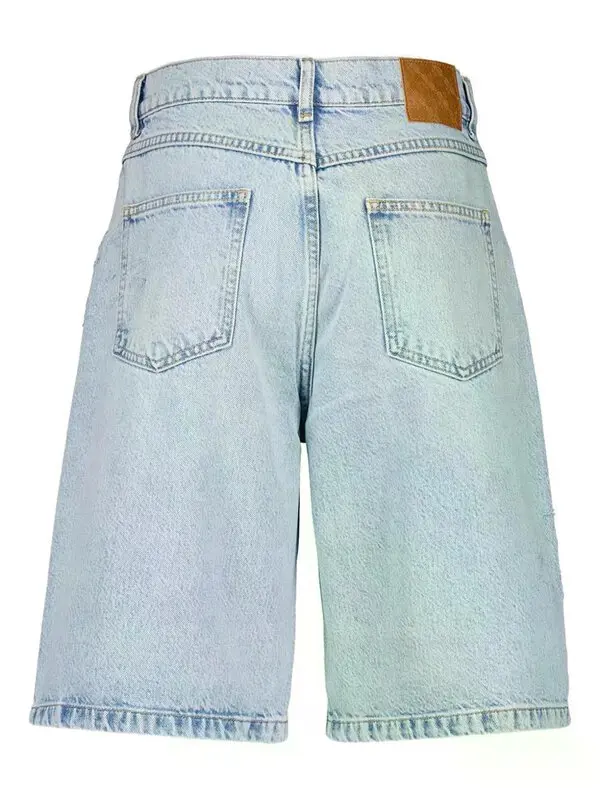 Casablanca Distressed Denim Shorts