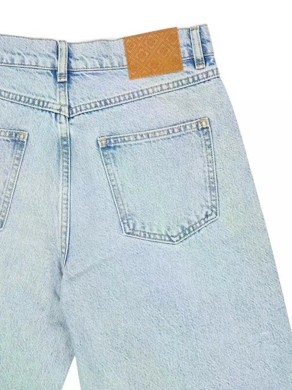 Casablanca Distressed Denim Shorts
