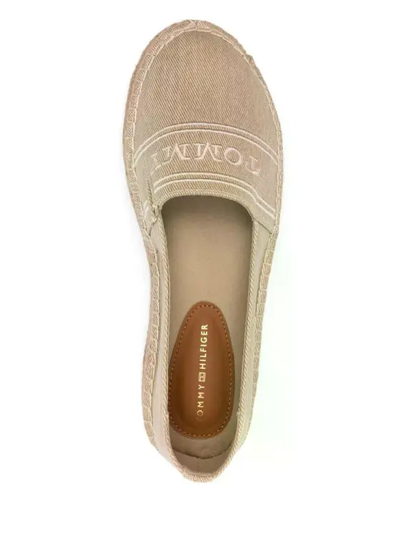 Tommy Hilfiger Logo-embroidered Espadrilles
