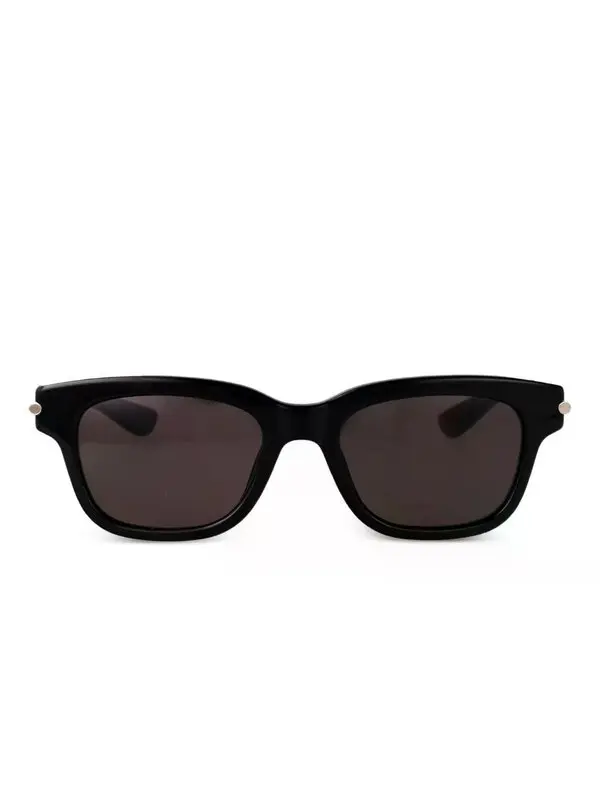 Alexander McQueen Rectangle Sunglasses - Black