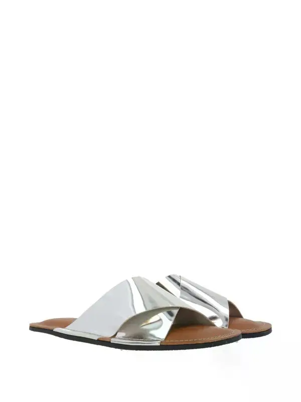 Plan C Crossover-strap Sandals