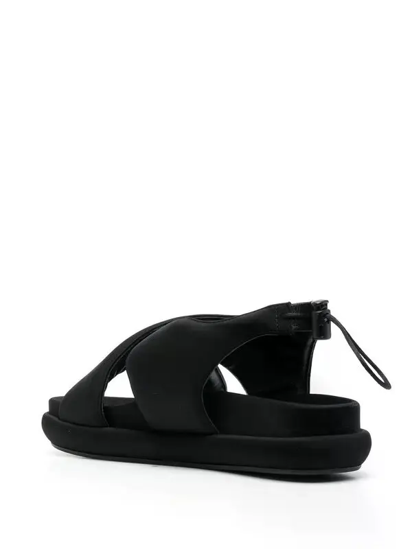 GIABORGHINI Padded Sandals - Black