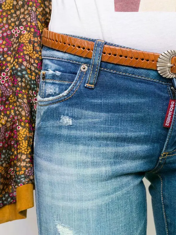 Dsquared2 Distressed Skinny Jeans