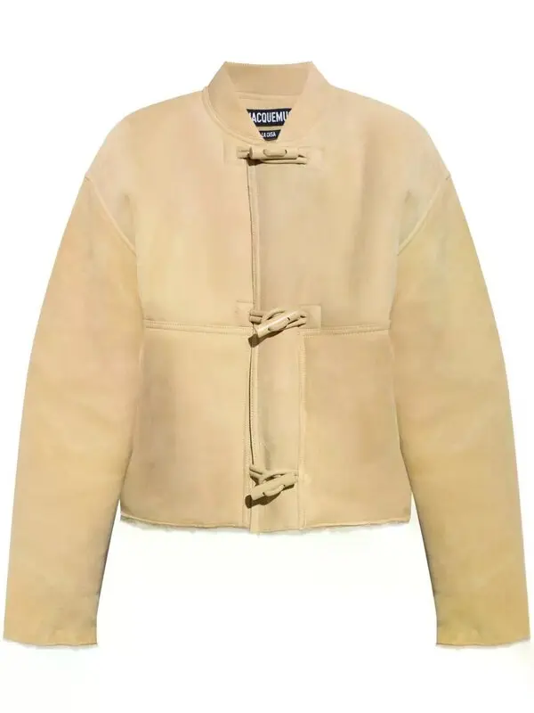 Jacquemus Telo Cropped Shearling Jacket
