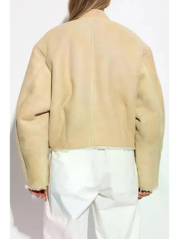 Jacquemus Telo Cropped Shearling Jacket