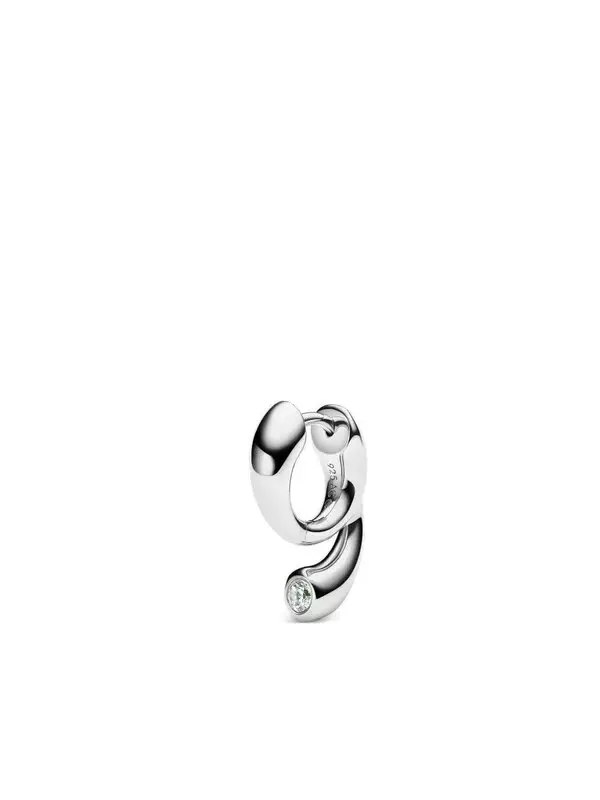 MARIA BLACK Mermaid Pool Single Earring - Silver