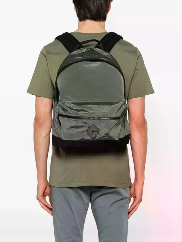 Stone Island Compass-motif Backpack