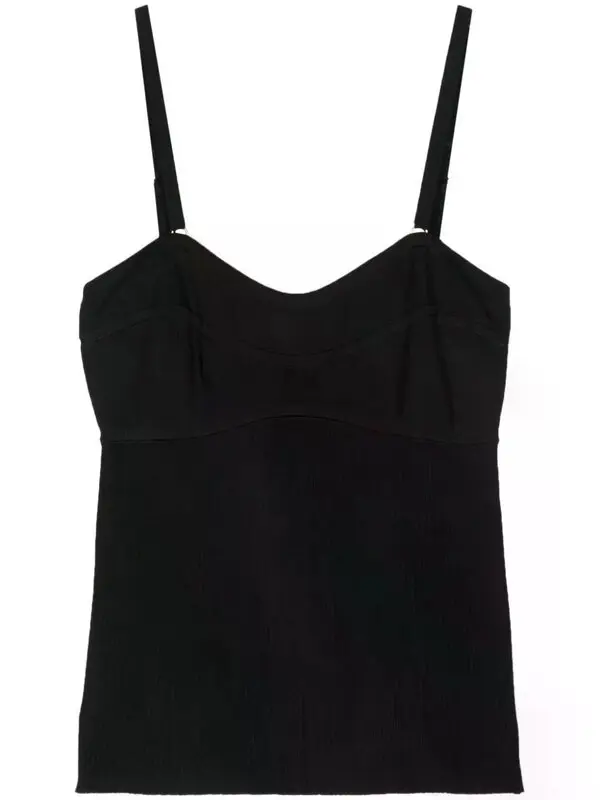 Zimmermann Alight Panelled Ribbed Tank Top