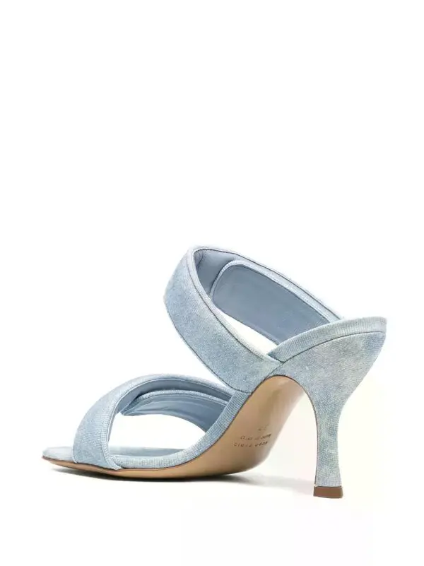 GIABORGHINI Slip-on Touch-strap High Heel Sandals